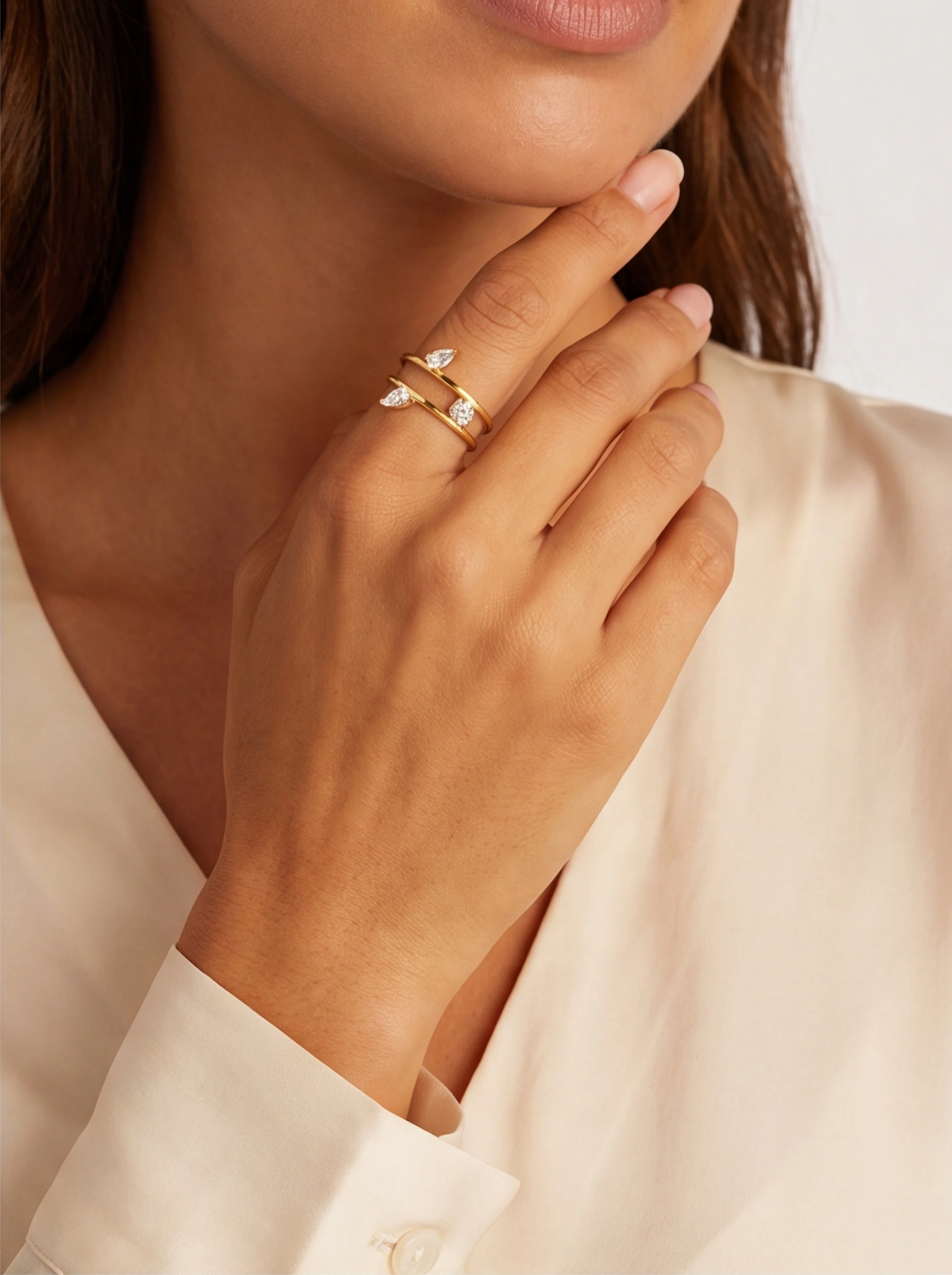Starlight Ring Collection | Sterling Silver & Gold-Plated Rings 💍 ...